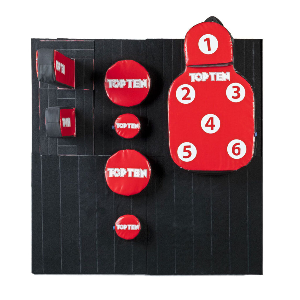 Wall Punching Pads – Martial Arts Facility by TOP TEN